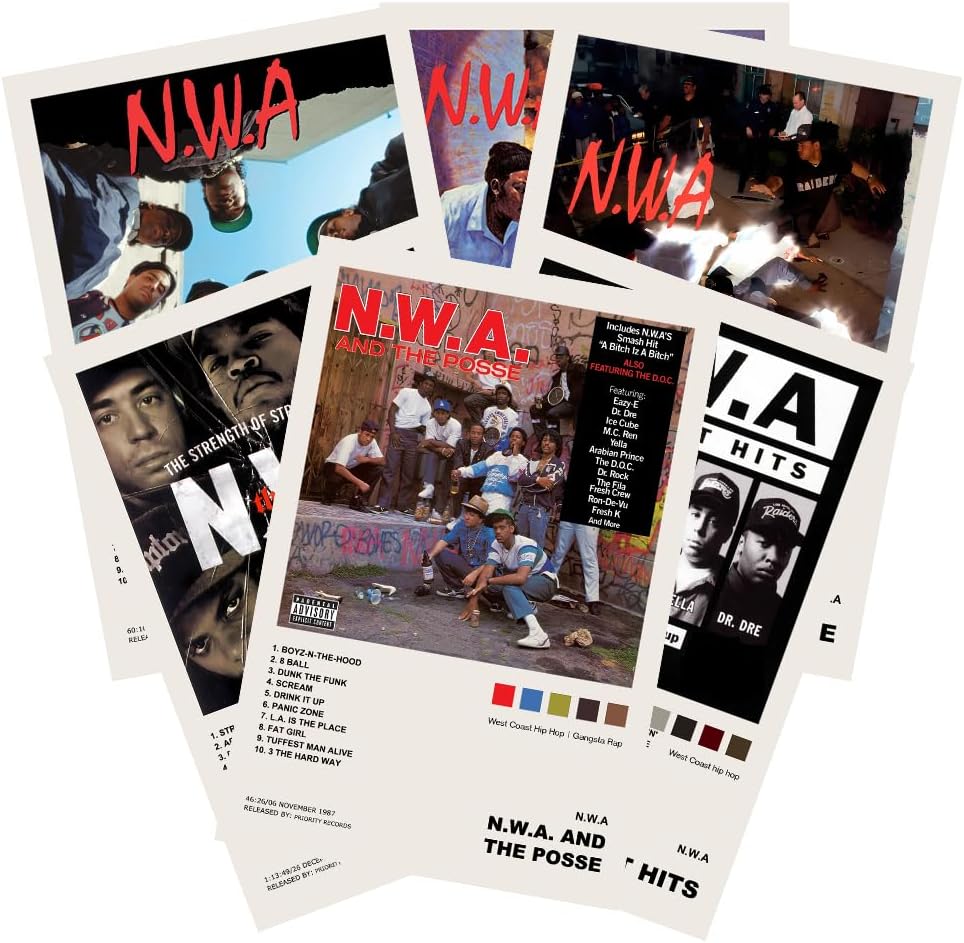 Amazon.com: NWA Canvas Poster Cover Bedroom Decor Landscape Office Home ...