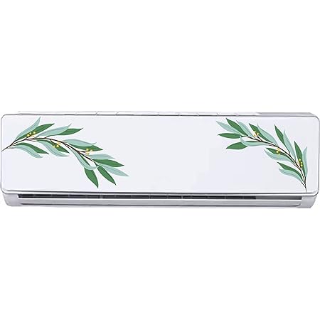 Decals Creation™ AC Sticker Floral Split Ac Stickers Air Conditioner ...