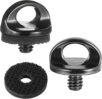 Amazon.com: Skrfren 1/4" Camera Neck Strap Screw Holder, 2PCS 1/4-20 ...