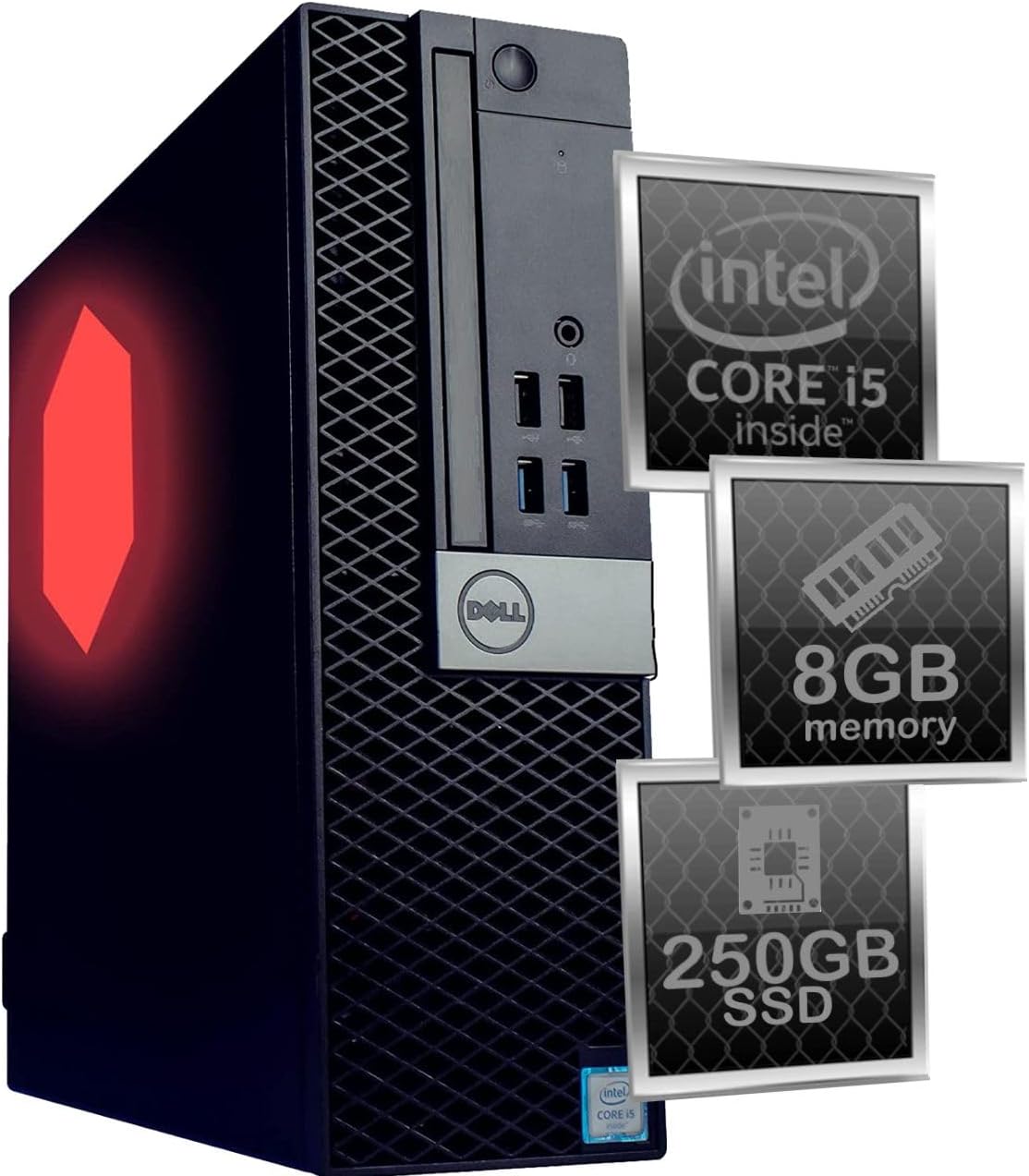 Amazon.com: Dell Optiplex 5050 (RGB) Desktop Computer | Quad Core Intel ...