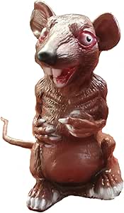 Amazon.com: Edlike Creepy Halloween Standing Rat Prop,Halloween ...