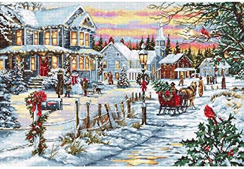 Lucas Cross Stitch Set, Cotton, Multicoloured, 30 x 23 cm : Amazon.co ...