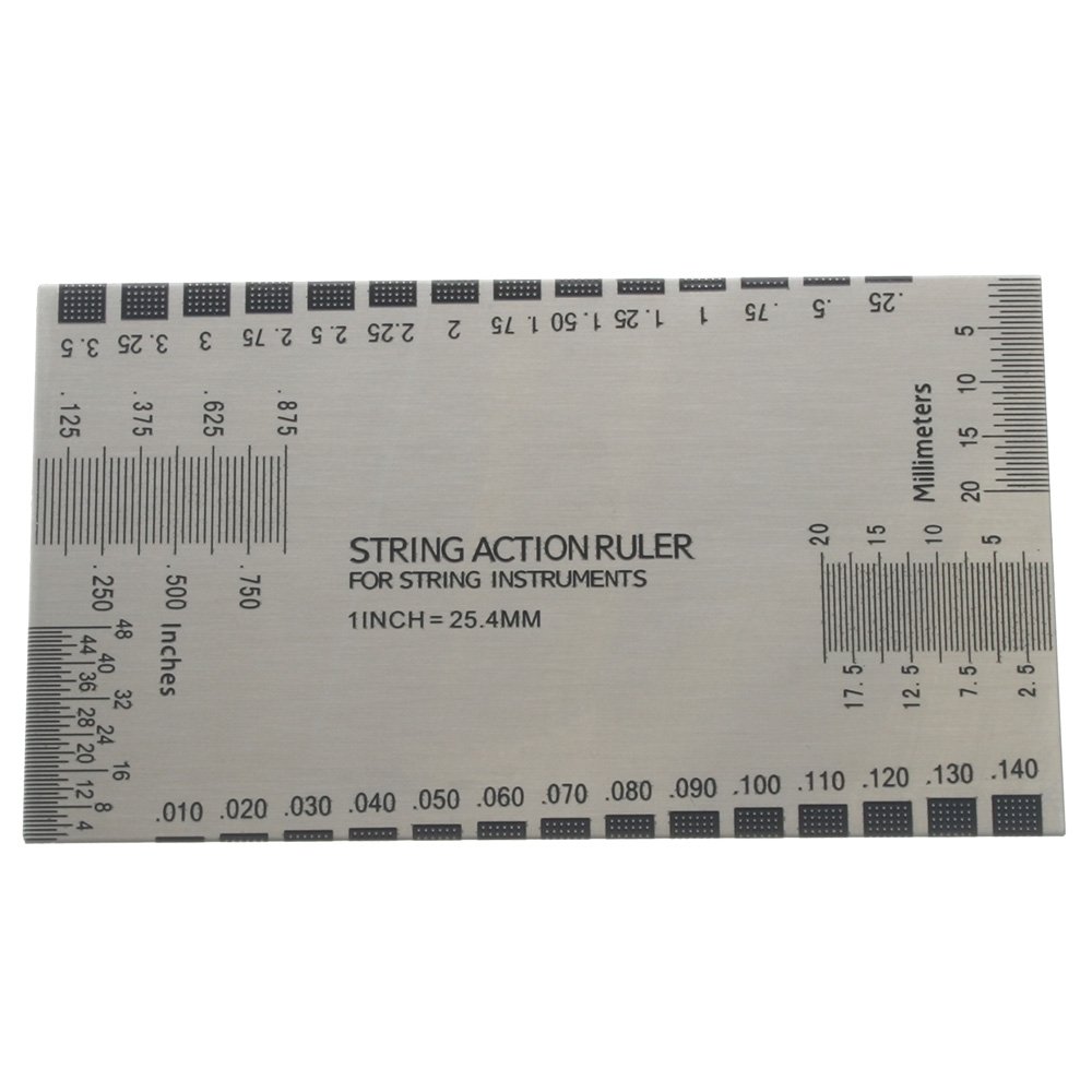 Snapklik.com : String Action Ruler Gauge Measuring Tool For Electric ...