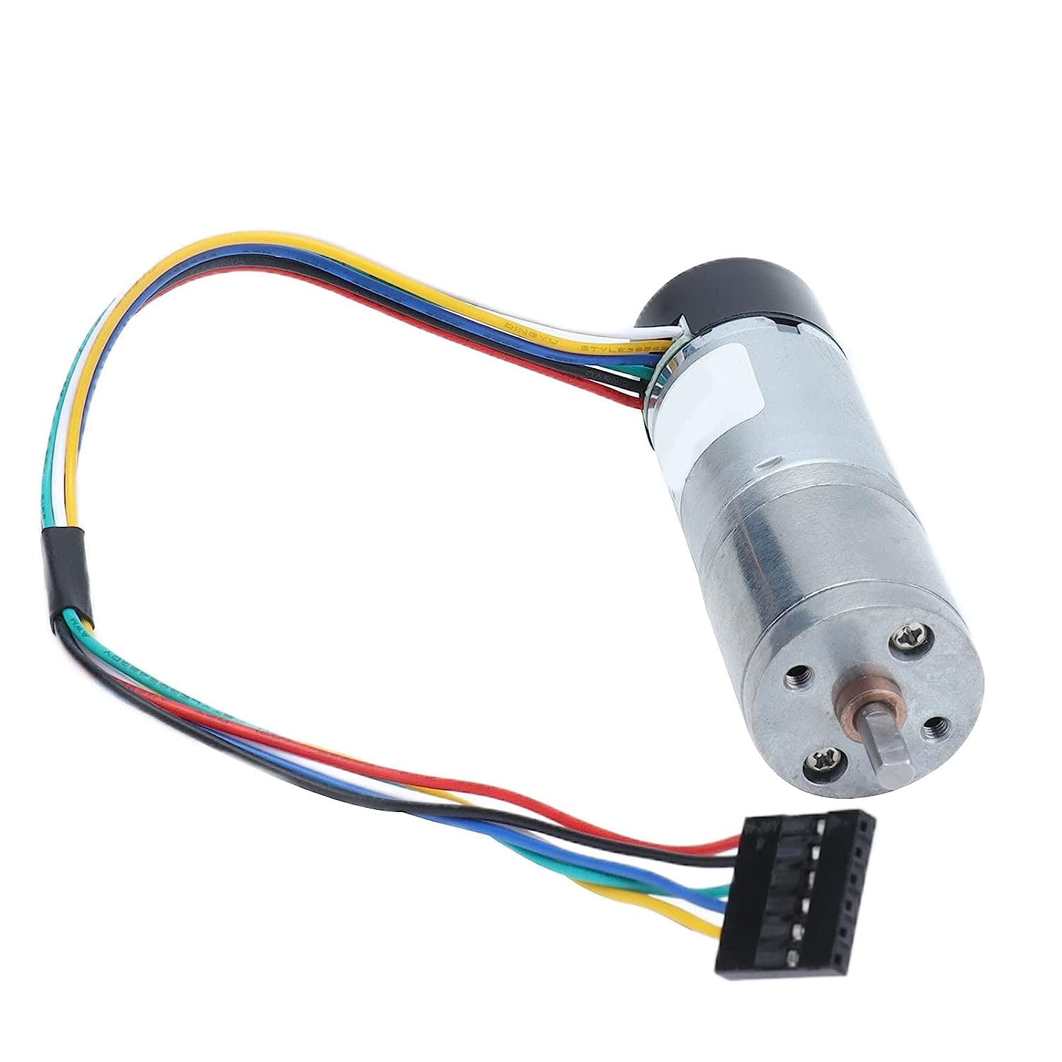 Encoder Gear Motor, New Hall Encoder Zinc Alloy 25GA DC Geared Motor ...