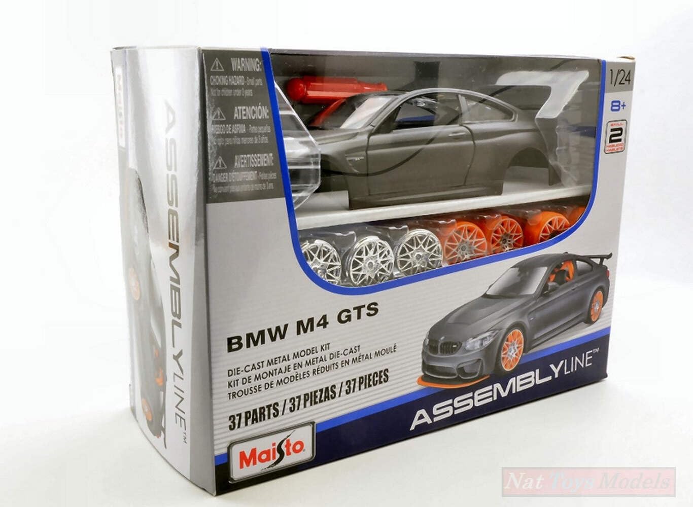 Amazon.com: KIT DA MONTARE in Scala COMPATIBILE CON BMW M4 GTS KIT 1:24 ...