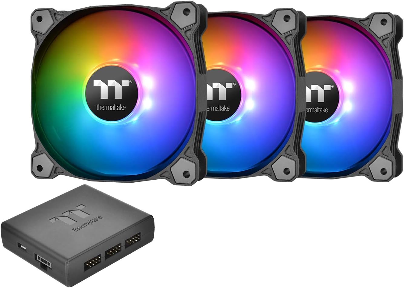 Amazon.com: Thermaltake Pure Plus 12 RGB TT Premium Edition 120mm ...