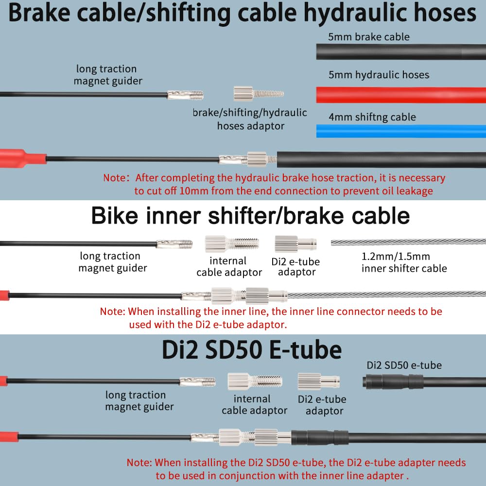Snapklik.com : MUQZI Bike Internal Cable Routing Tool Kit, Bicycle ...