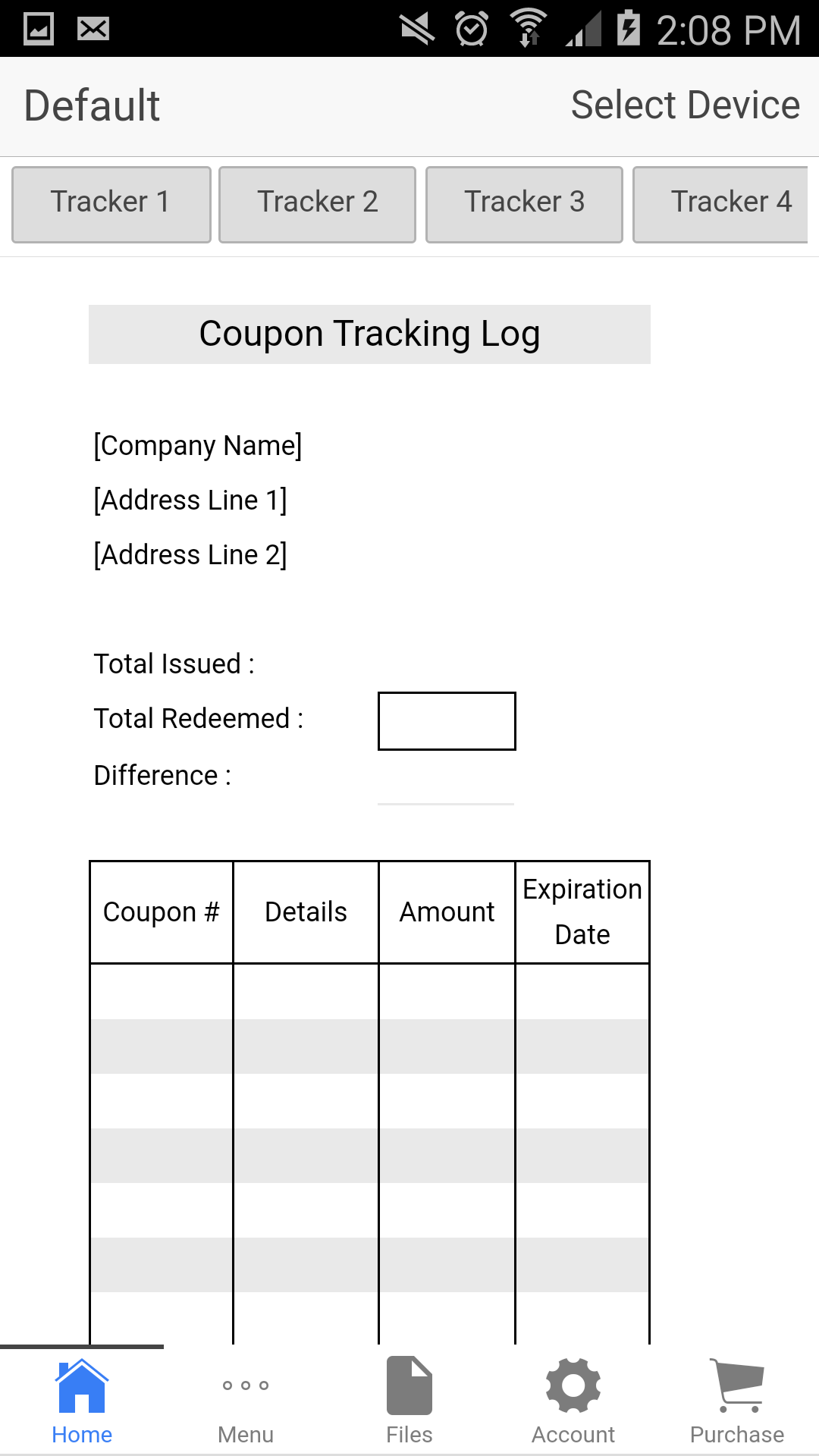 Coupon Tracker - App on Amazon Appstore