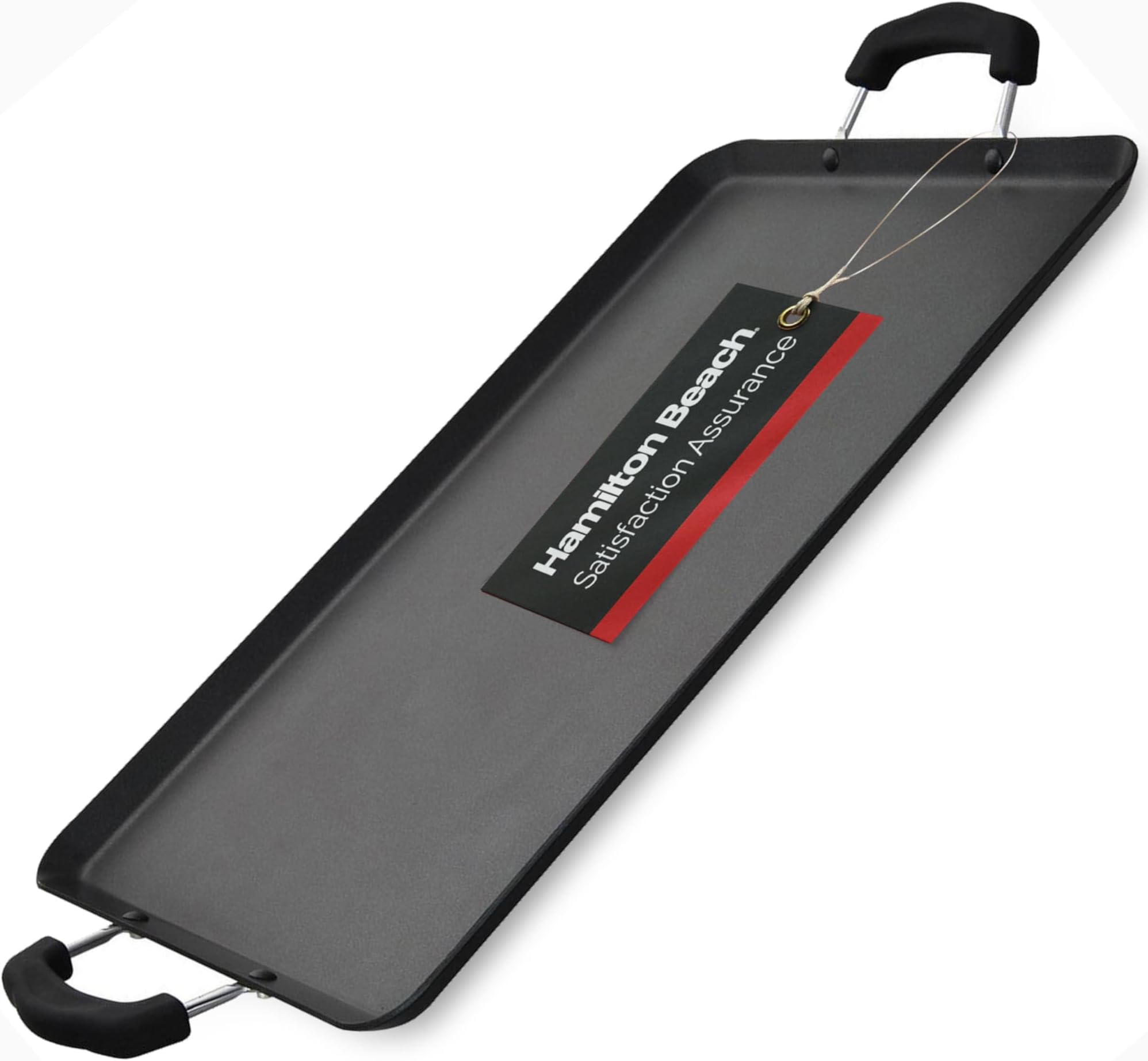 Amazon.com: Hamilton Beach Nonstick Double Griddle 19x11-Inch - Black ...
