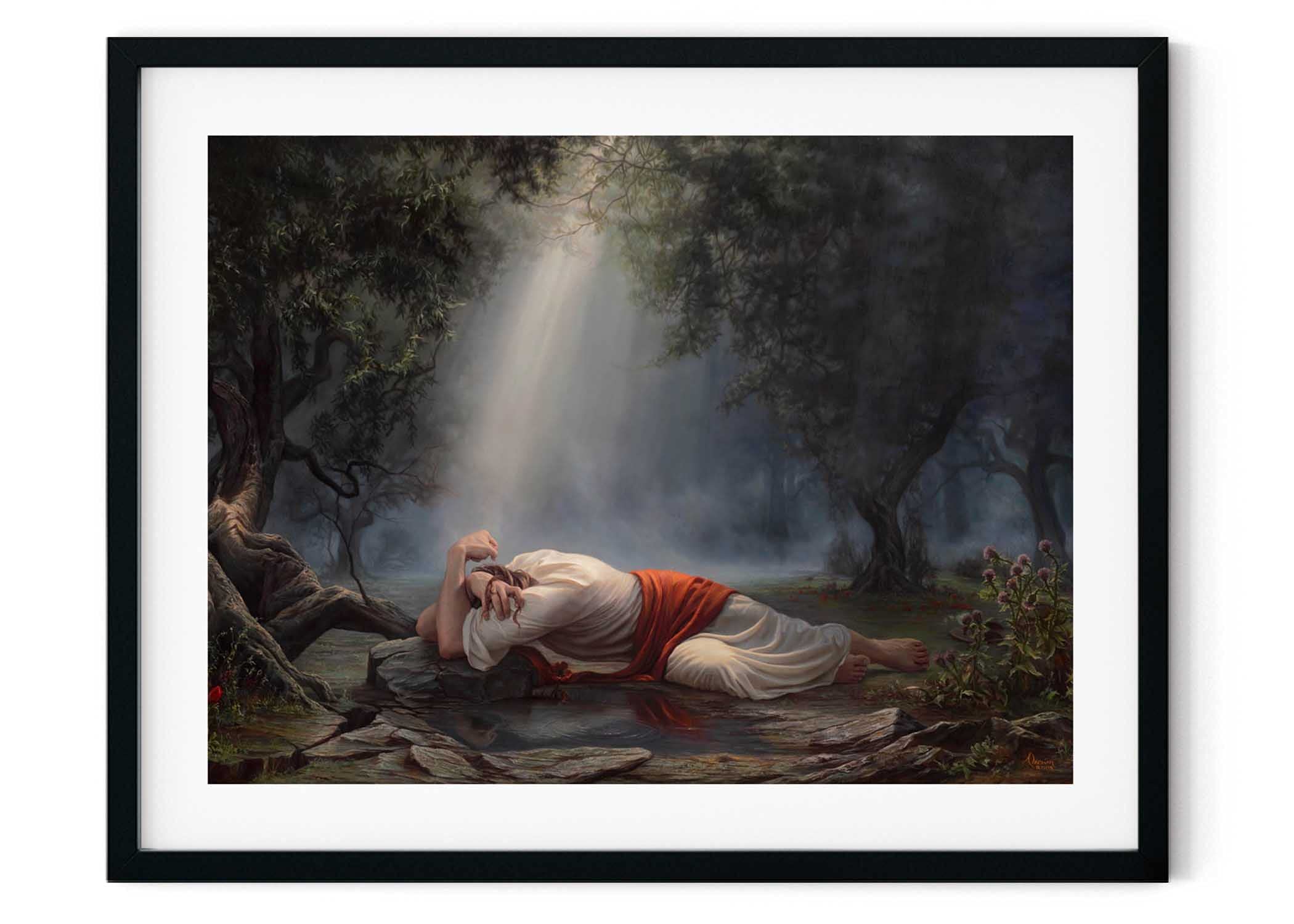 Gethsemane By Adam Abram Jesus Painting Easter Picture Of Jesus ...