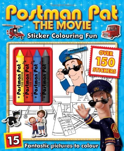 Postman Pat The Movie - Sticker & Activity Colouring with FREE crayons ...