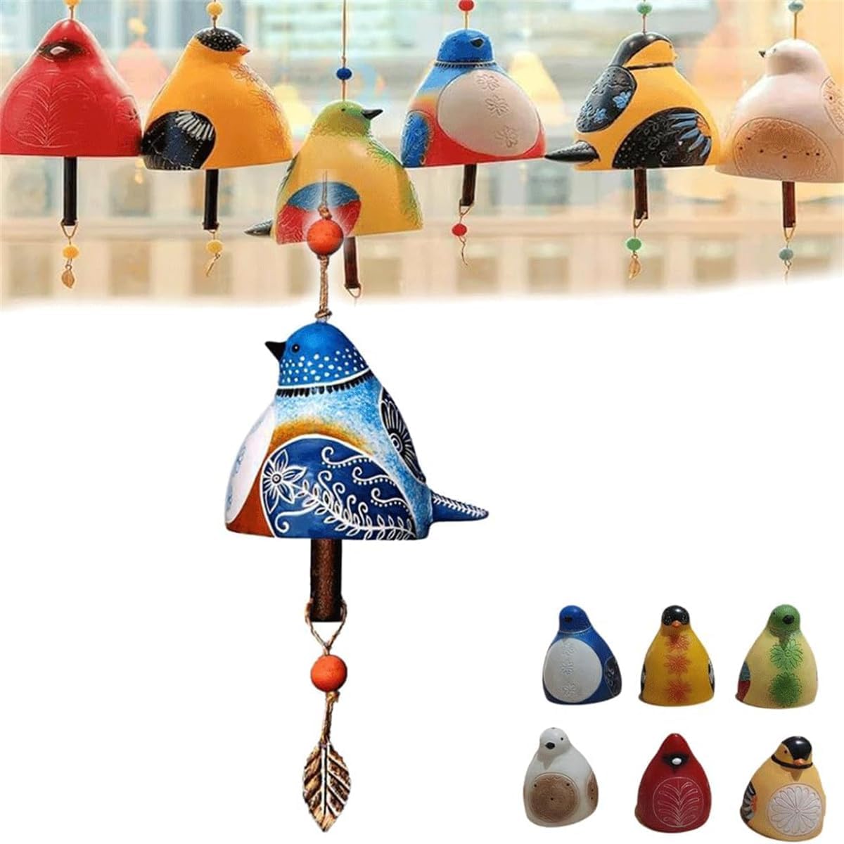 Bird Song Bell Courtyard Decoration,Bird Song Hanging Bell,Bird Song ...