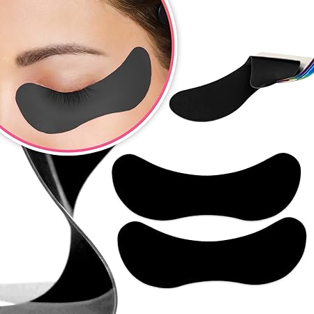 Amazon.com: 100 Pairs Under Eye Pads for Lash Extensions - Lint Free ...