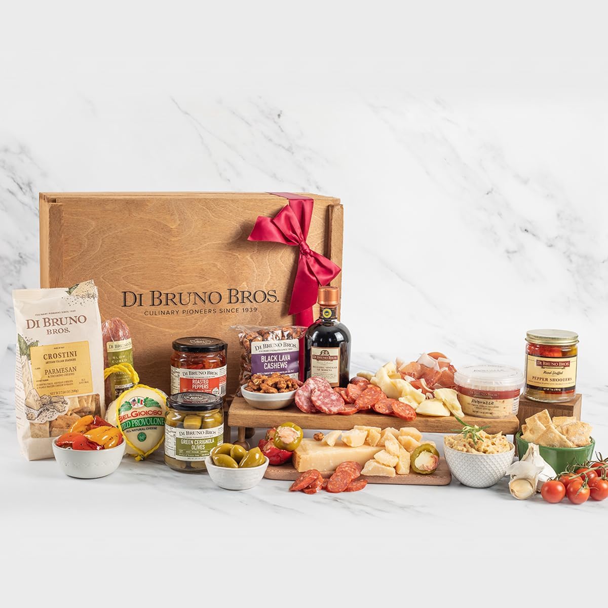 Amazon.com : Di Bruno Bros Cheese Spread & Crostini Sampler Gift Box ...