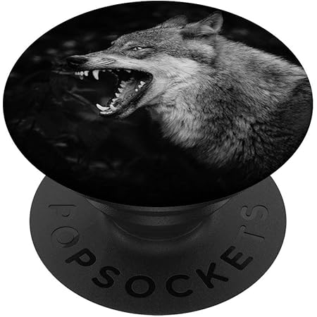 PopSockets Wolf Zeichnung PopSockets mit austauschbarem PopGrip ...