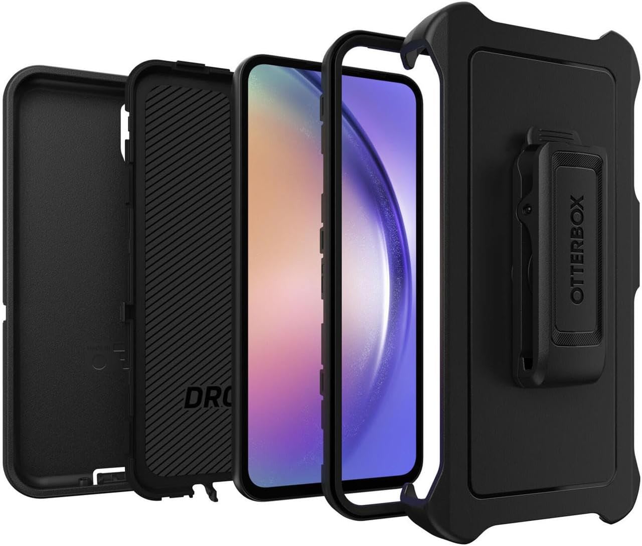 Amazon.com: OtterBox Samsung Galaxy A54 5G Defender Series Case - Black ...