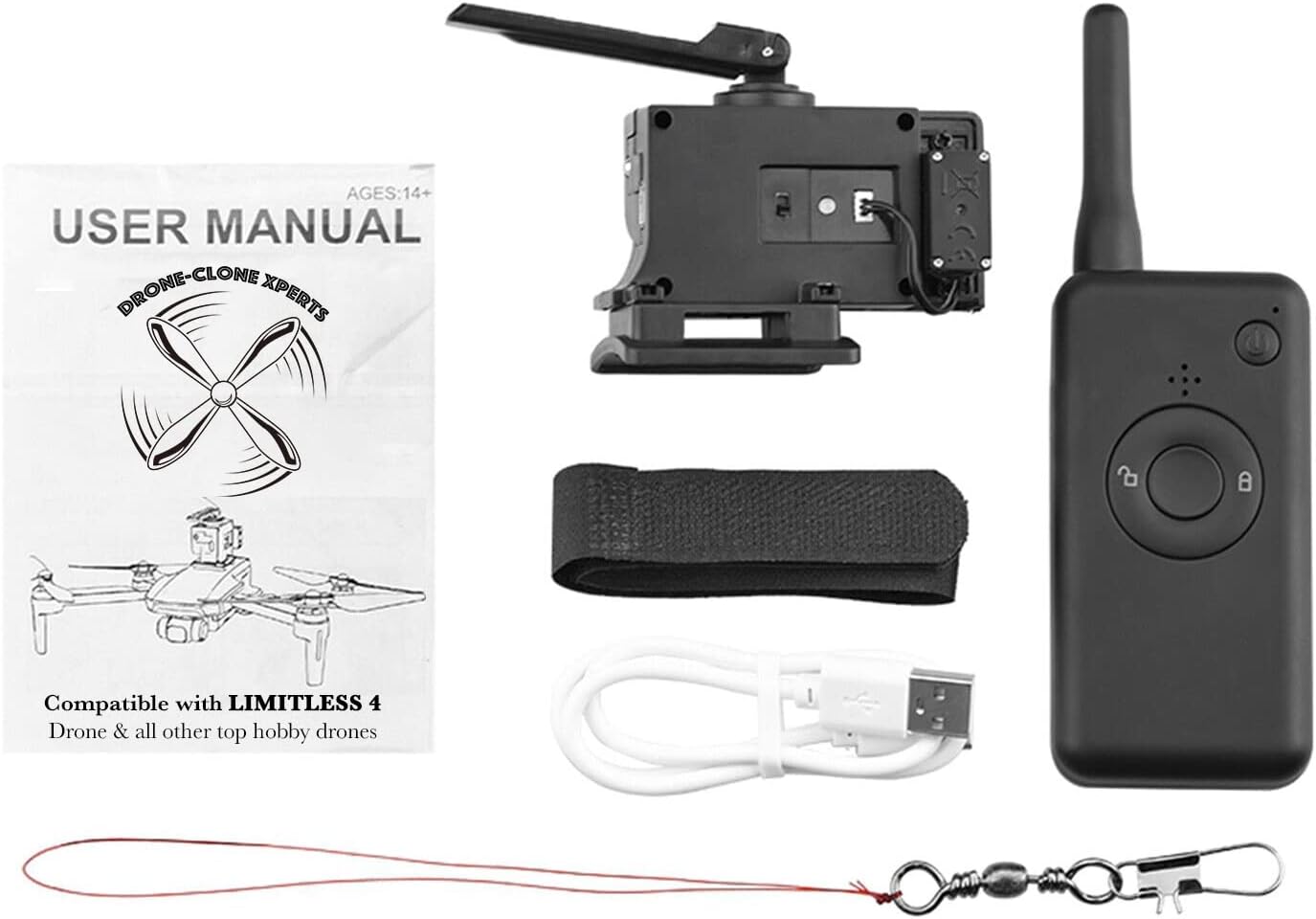 Amazon.com: Top Race Drone Clip Remote Control Object Launcher - Drone ...