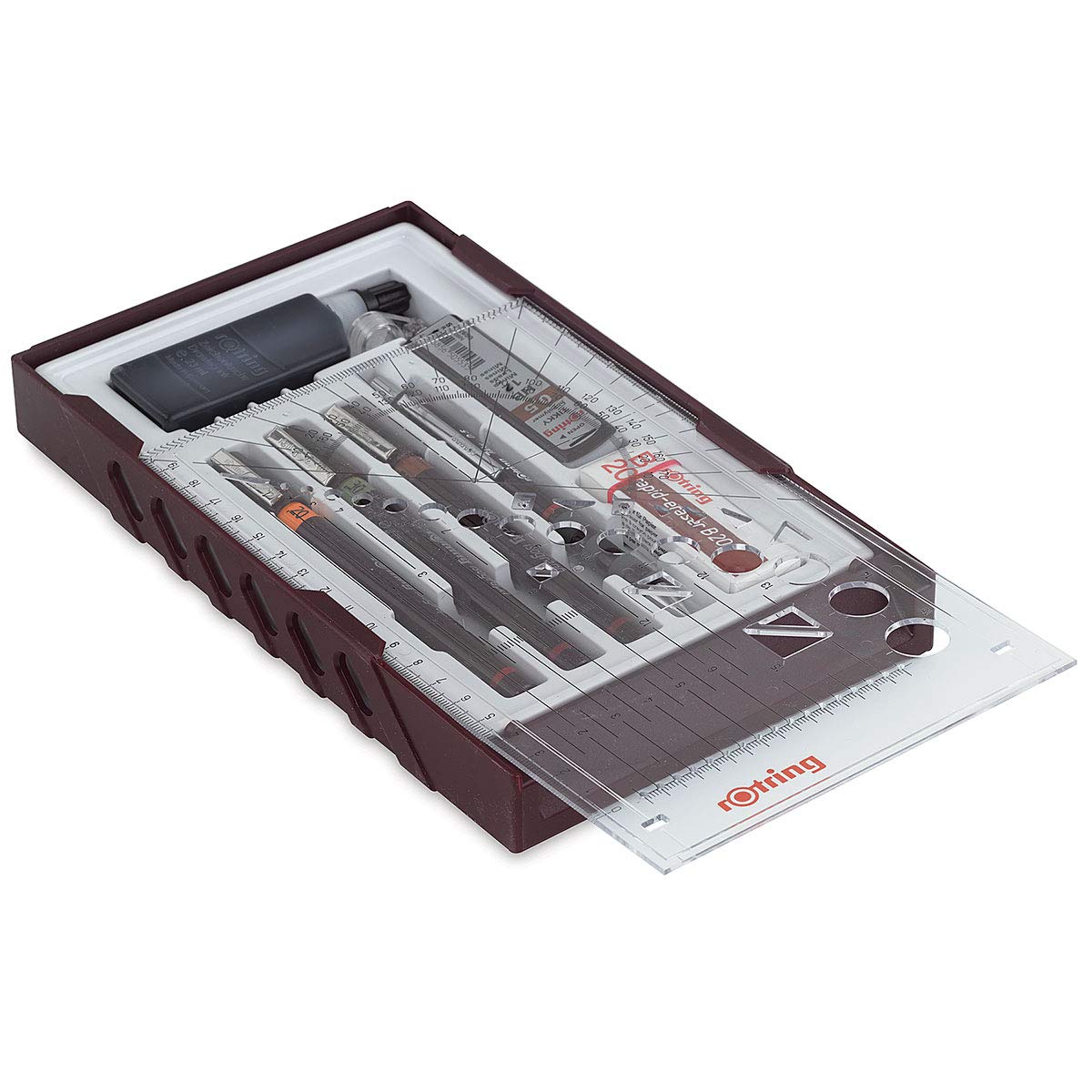 rOtring Isograph Technical Drawing Pens, 3-Pen College Set, 0.2 to 0.5 ...