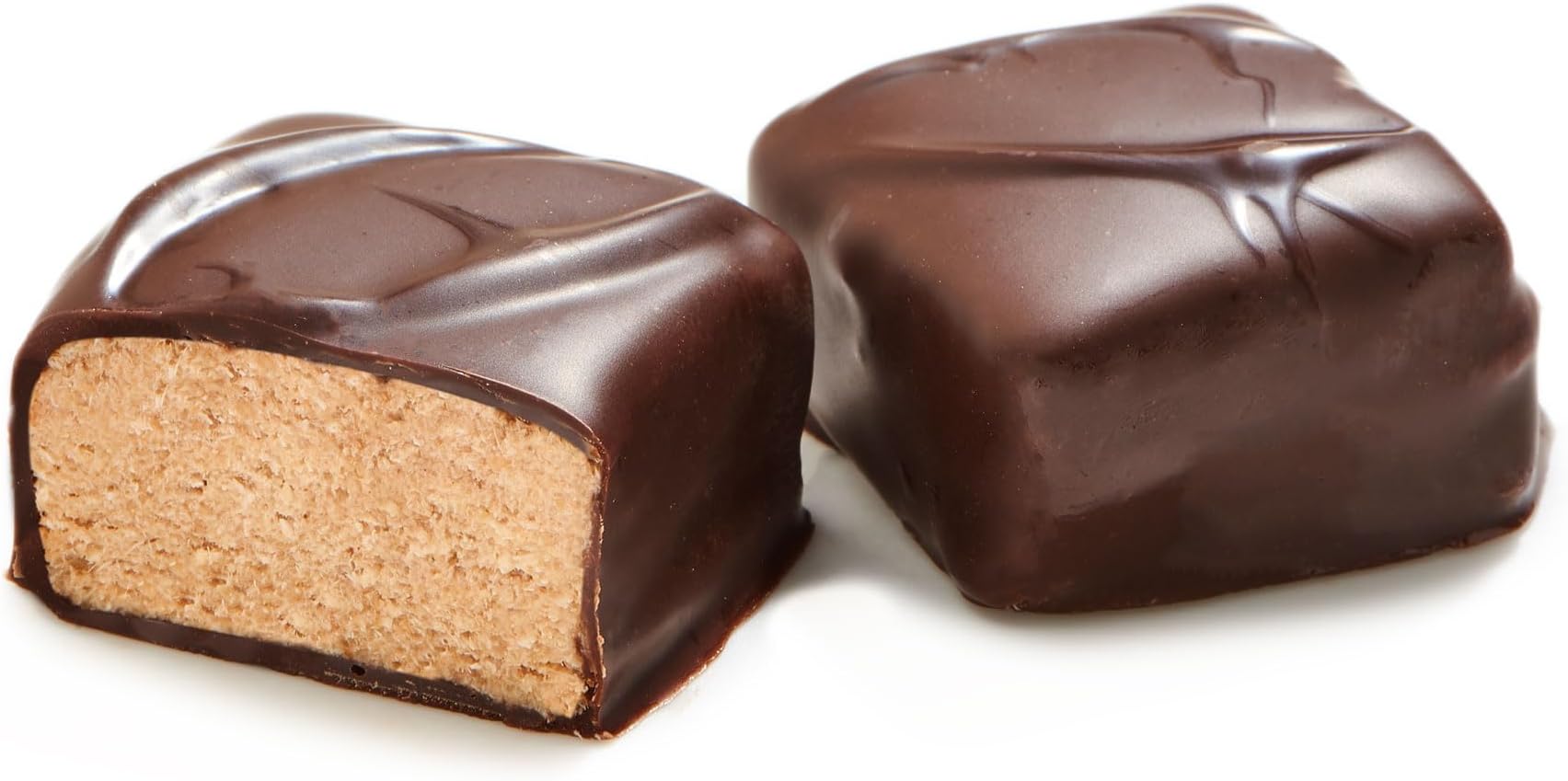 Amazon.com : Halvah Chocolate Squares One Pound - Kosher Halva ...