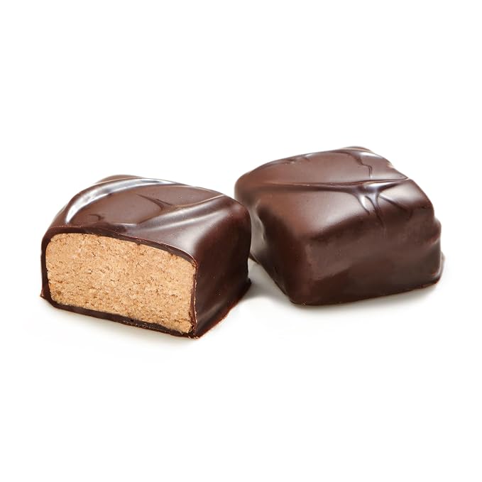 Amazon.com : Halvah Chocolate Squares One Pound - Kosher Halva ...