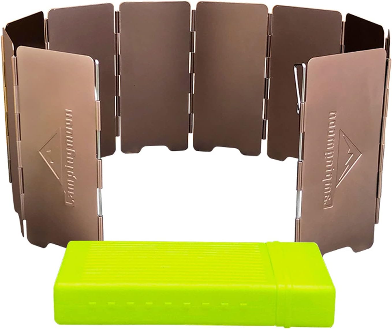 Amazon.com: Stove Windscreen, 16 Plates Aluminum Stove Windshield with ...