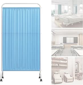 Amazon.com: Medical Privacy Screen, Portable Privacy Screen with Wheels ...
