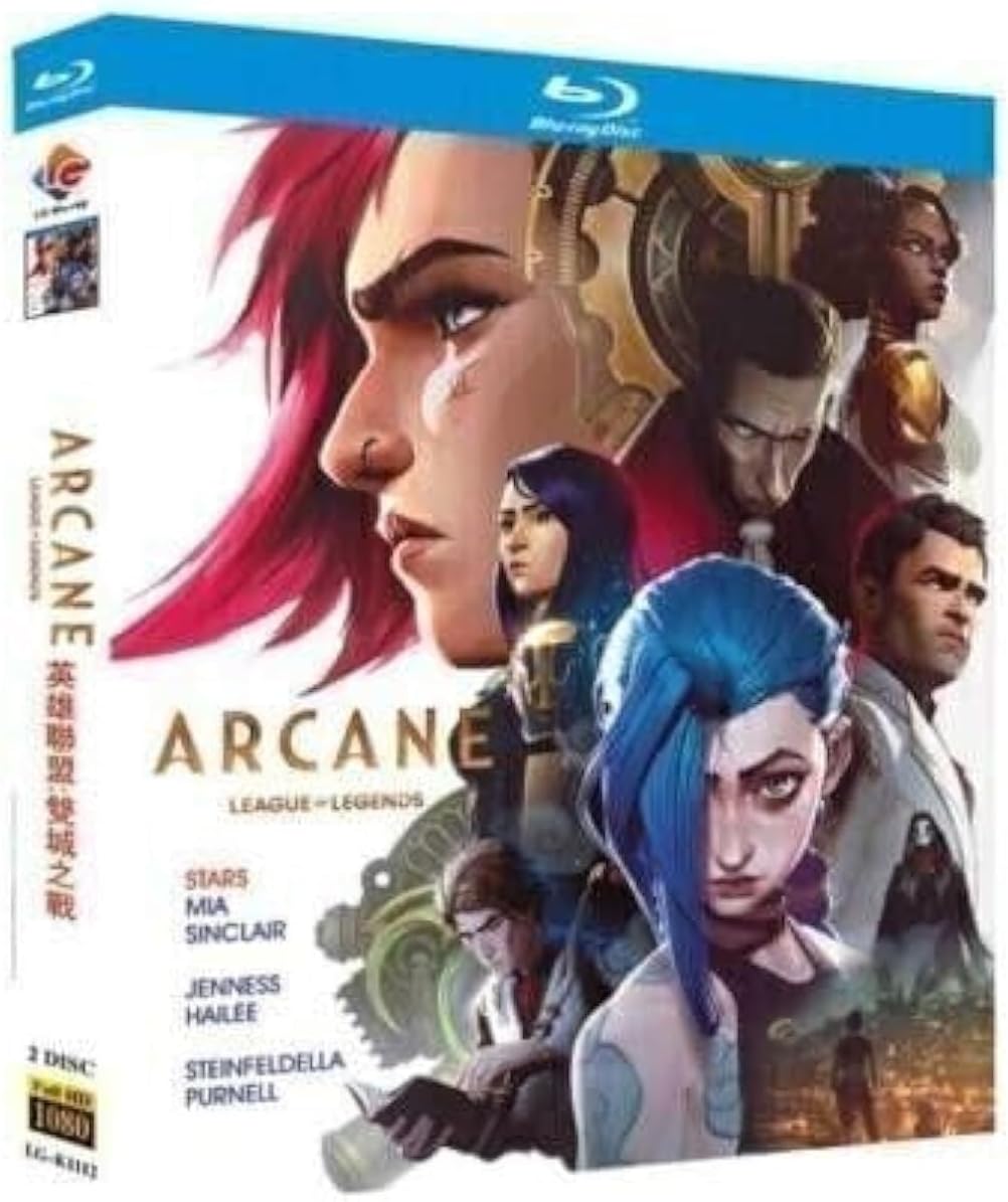 Arcane: League of Legends Season 1 Blu-ray BD TV Series All Region 2 ...