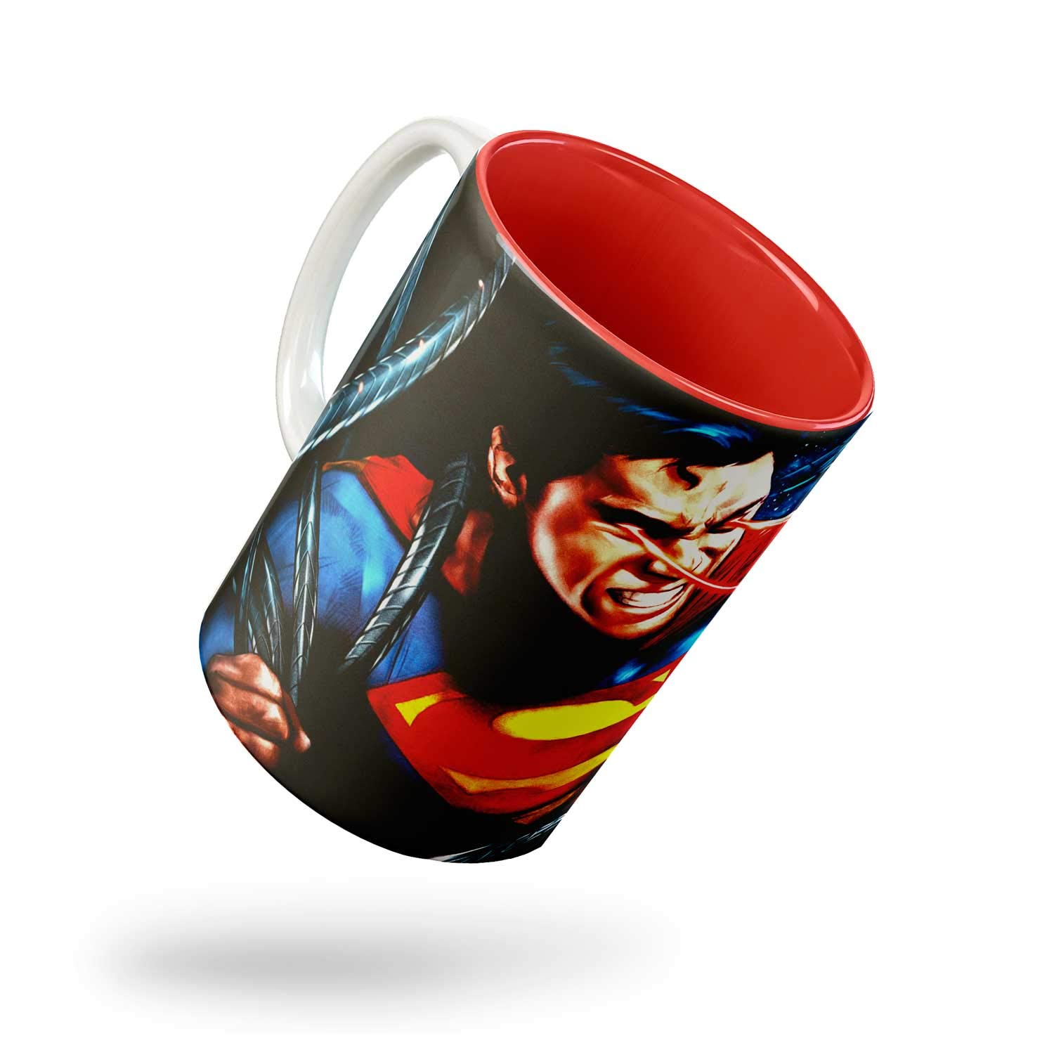 Buy Tee Mafia The Superman Coffee Mug with Print | Superman Inside Red ...