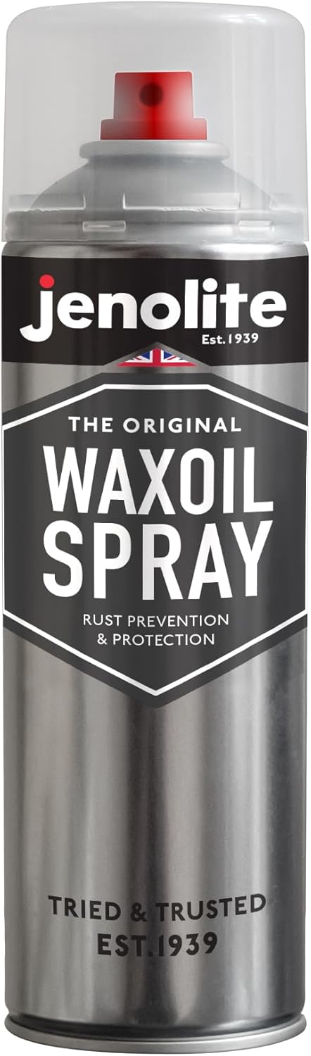 Amazon.com: JENOLITE Waxoil Rust Prevention Aerosol, Car/Bike ...