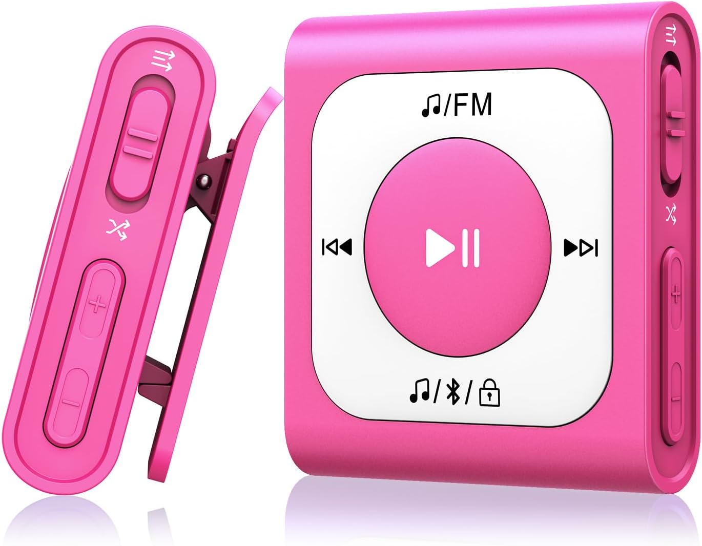 Amazon.com: 64GB Clip MP3 Player with Bluetooth, AGPTEK A51PL Portable ...