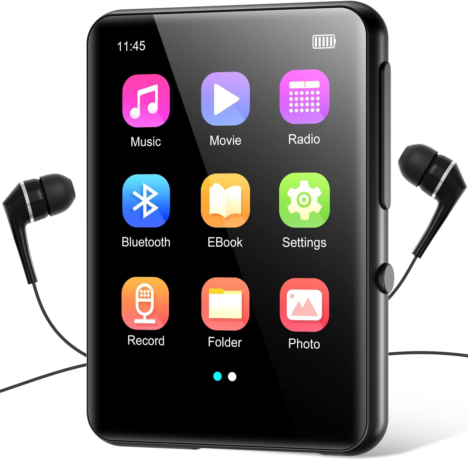 96GB MP3 Player with Bluetooth 5.0: Portable Lossless Sound Music ...