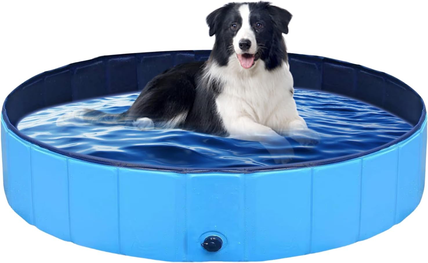 Amazon.com: PJZP Dog Pool Foldable Dog Pool pet Pool Swimming Pool ...