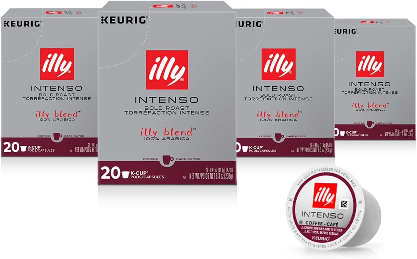 Amazon.com: Illy Issimo Coffee Kcup Dark Roast : Grocery & Gourmet Food
