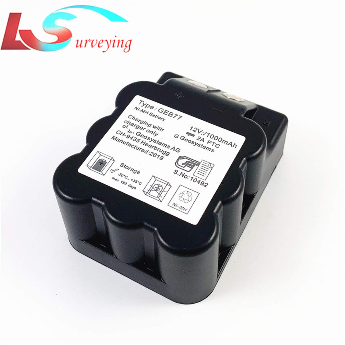GEB77 Replacement NiMH Battery Compatible for Leica TPS1000 TC905 Total ...