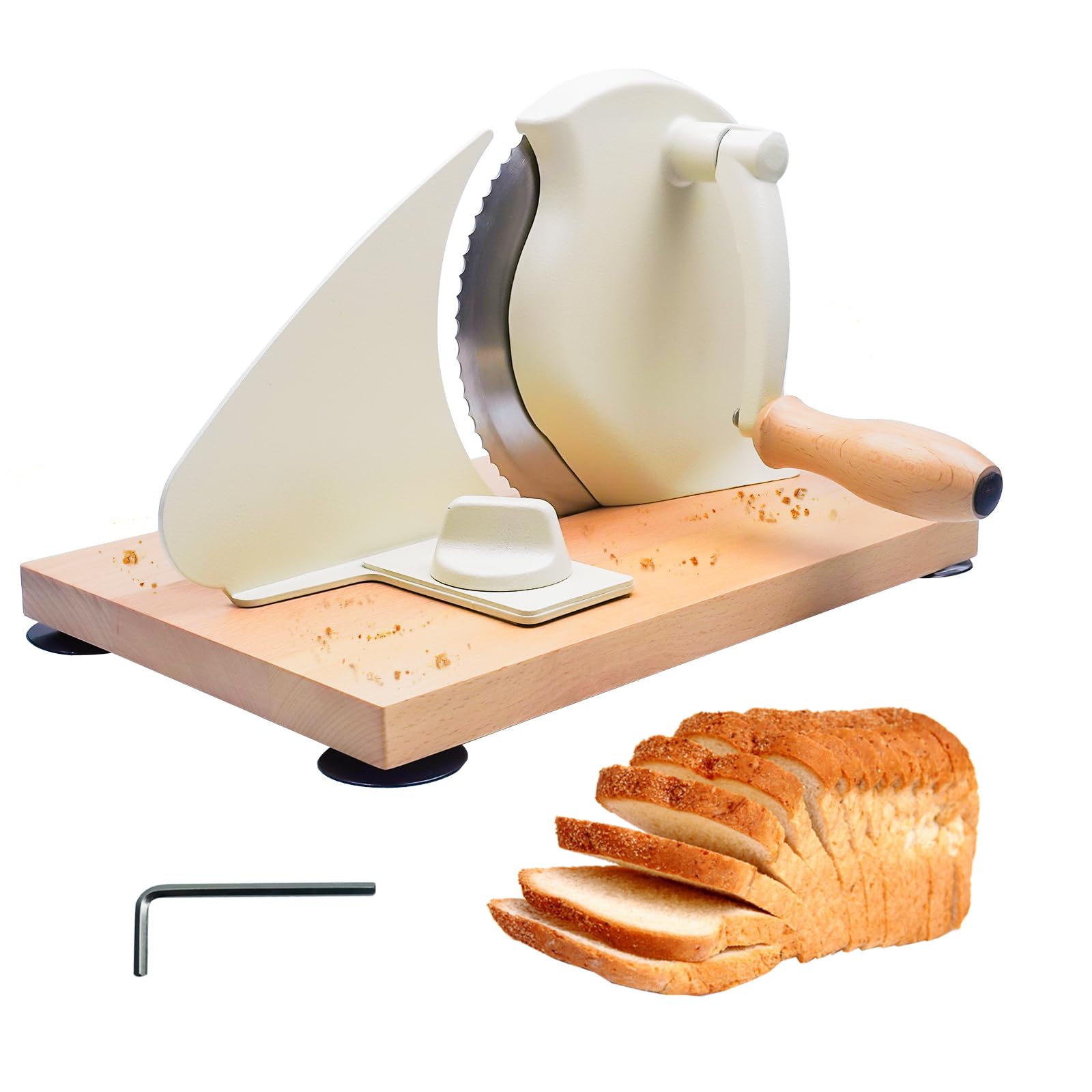 Amazon.com: Bread Slicer for Homemade Bread, Classic Manual Bread ...
