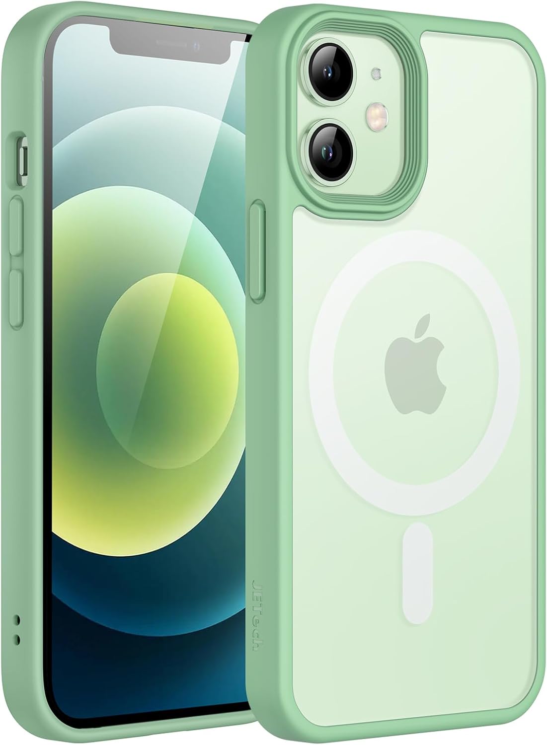 Amazon.com: JETech Magnetic Case for iPhone 12 Mini 5.4-Inch Compatible ...