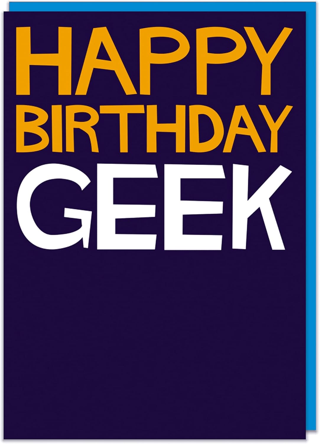 Happy Birthday Geek Card : Amazon.co.uk: Stationery & Office Supplies