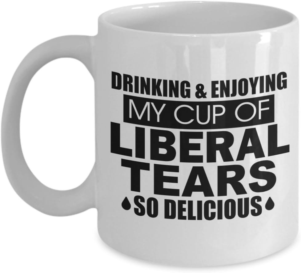 Amazon.com: Snazzy Geeks Cup Of Liberal Tears Mug - Enjoy Drinking ...