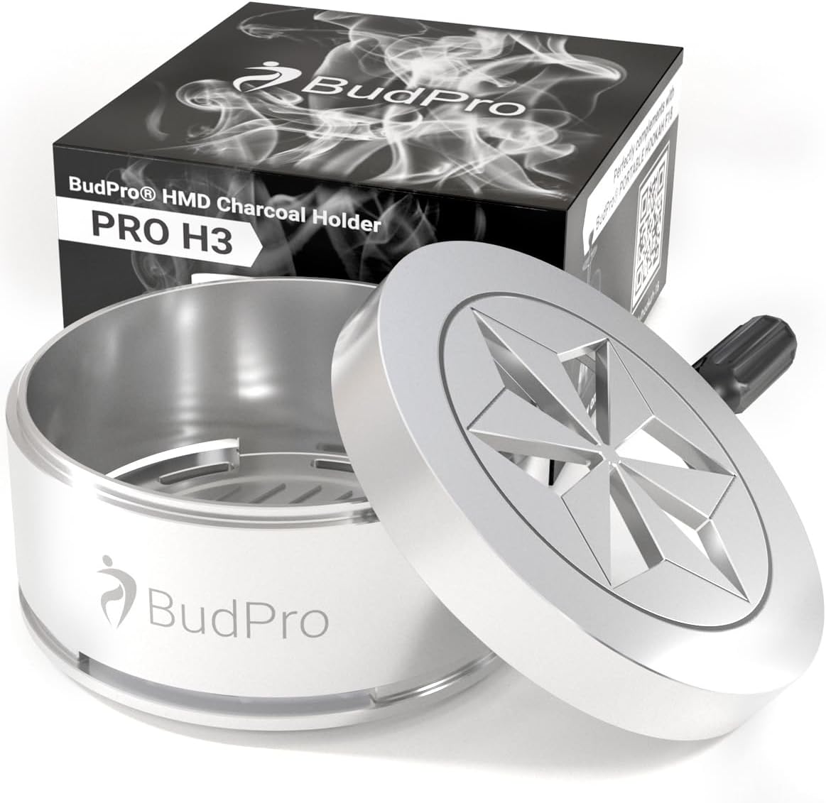 BudPro Hookah Charcoal Holder ProH3 - Heat Management System Device to ...