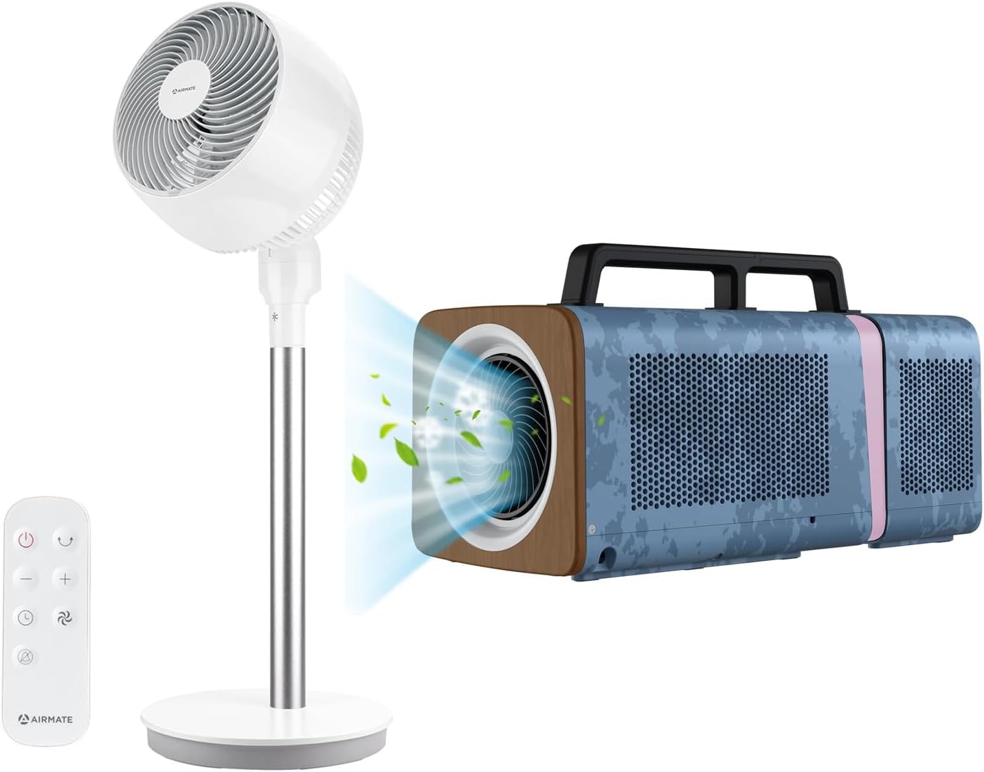 Amazon.com: AIRMATE Standing Fan & Portable Air Conditioner : Home ...