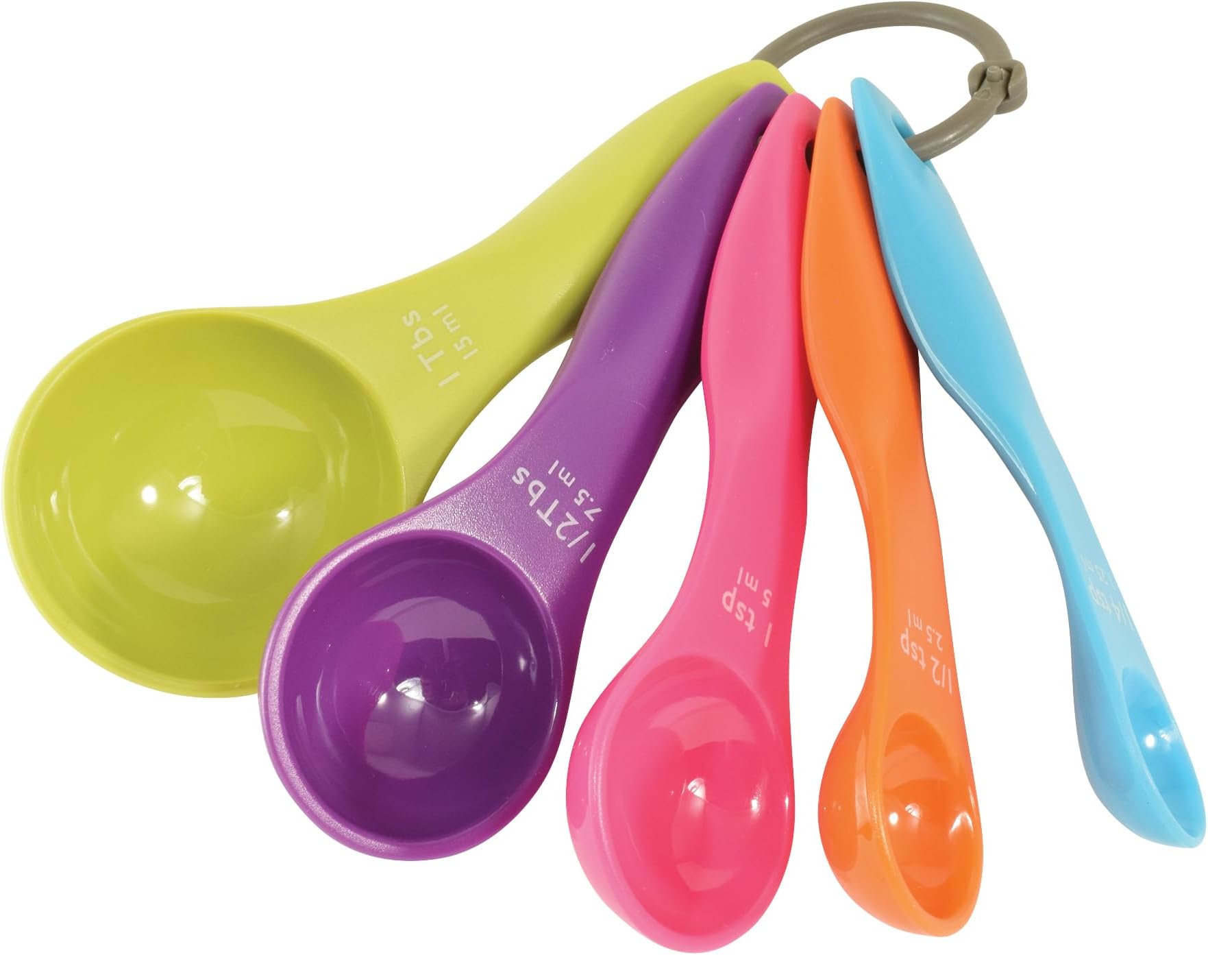 Amazon.com: Fiesta 5-Piece Measuring Spoon Set: Home & Kitchen
