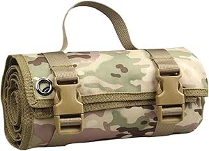 Amazon.com : Tactical Roll Up Padded Shooting Mat,Non-Slip Durable ...