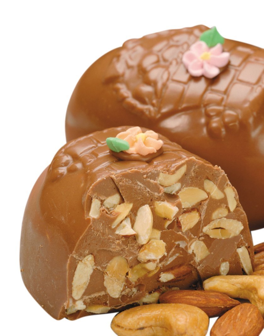 Amazon.com : Philadelphia Candies Nut Easter Egg, Milk Chocolate 8 ...