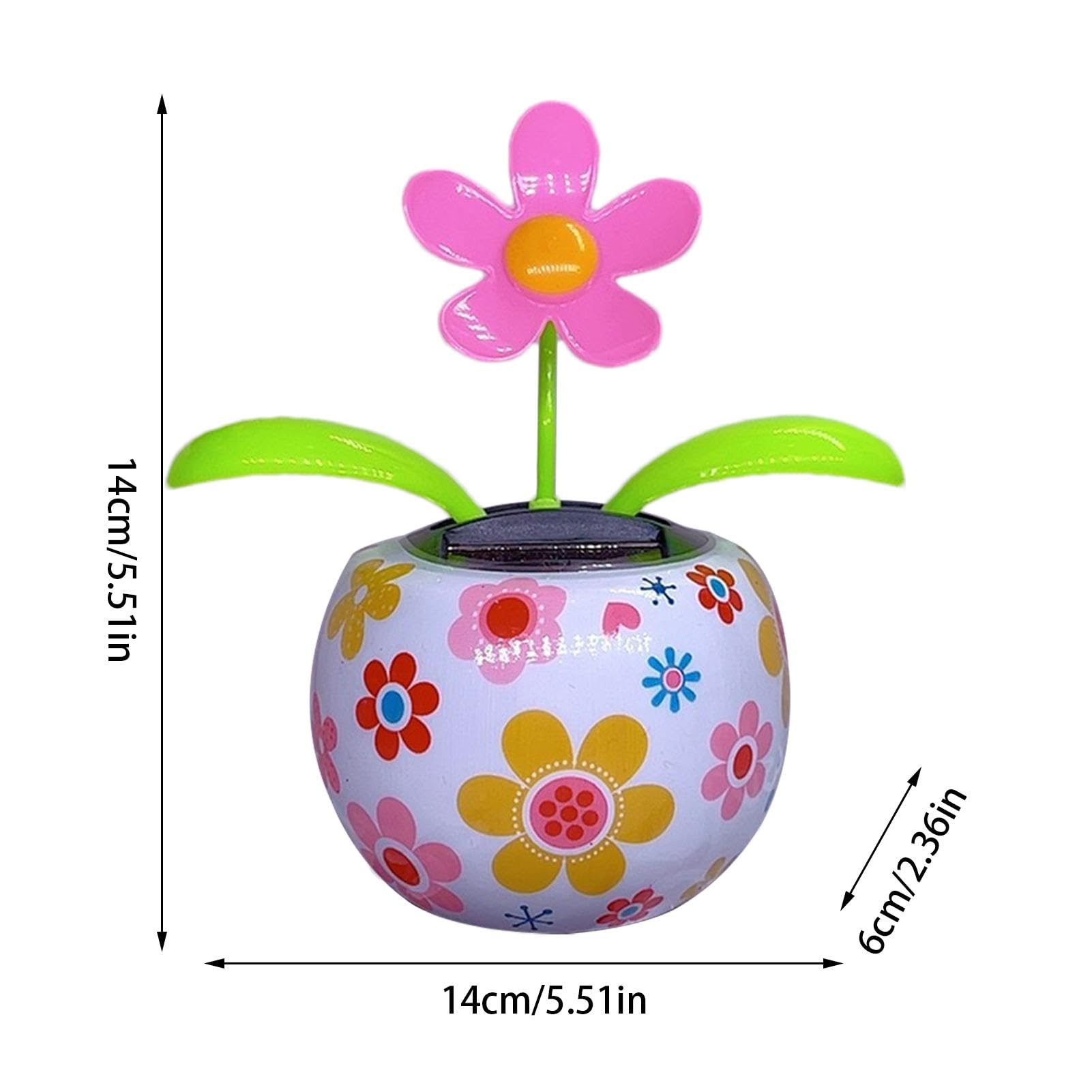 Dancing Solar Flower Pot