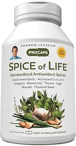 Amazon.com: ANDREW LESSMAN Spice of Life 240 Capsules - Eight ...