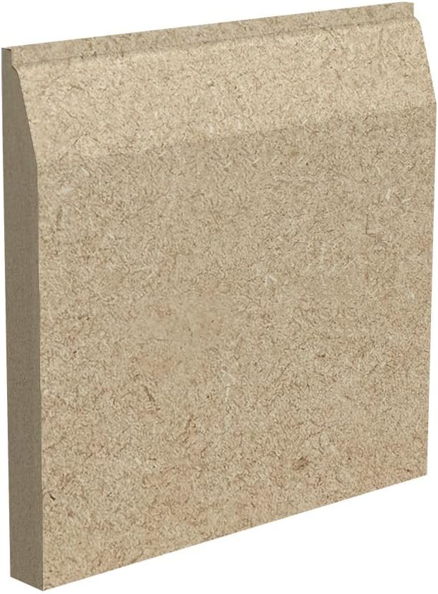 Chamfered Unprimed MDF Skirting Board - Thickness: 18mm : Amazon.co.uk ...