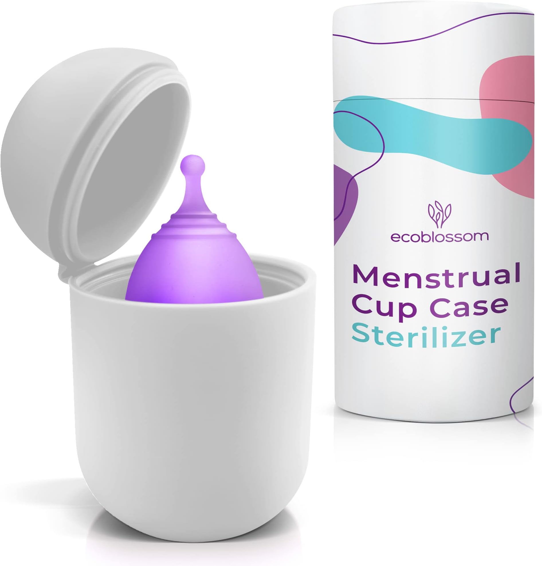 Amazon.com: EcoBlossom Menstrual Cup Case and Sterilizer - Reusable ...