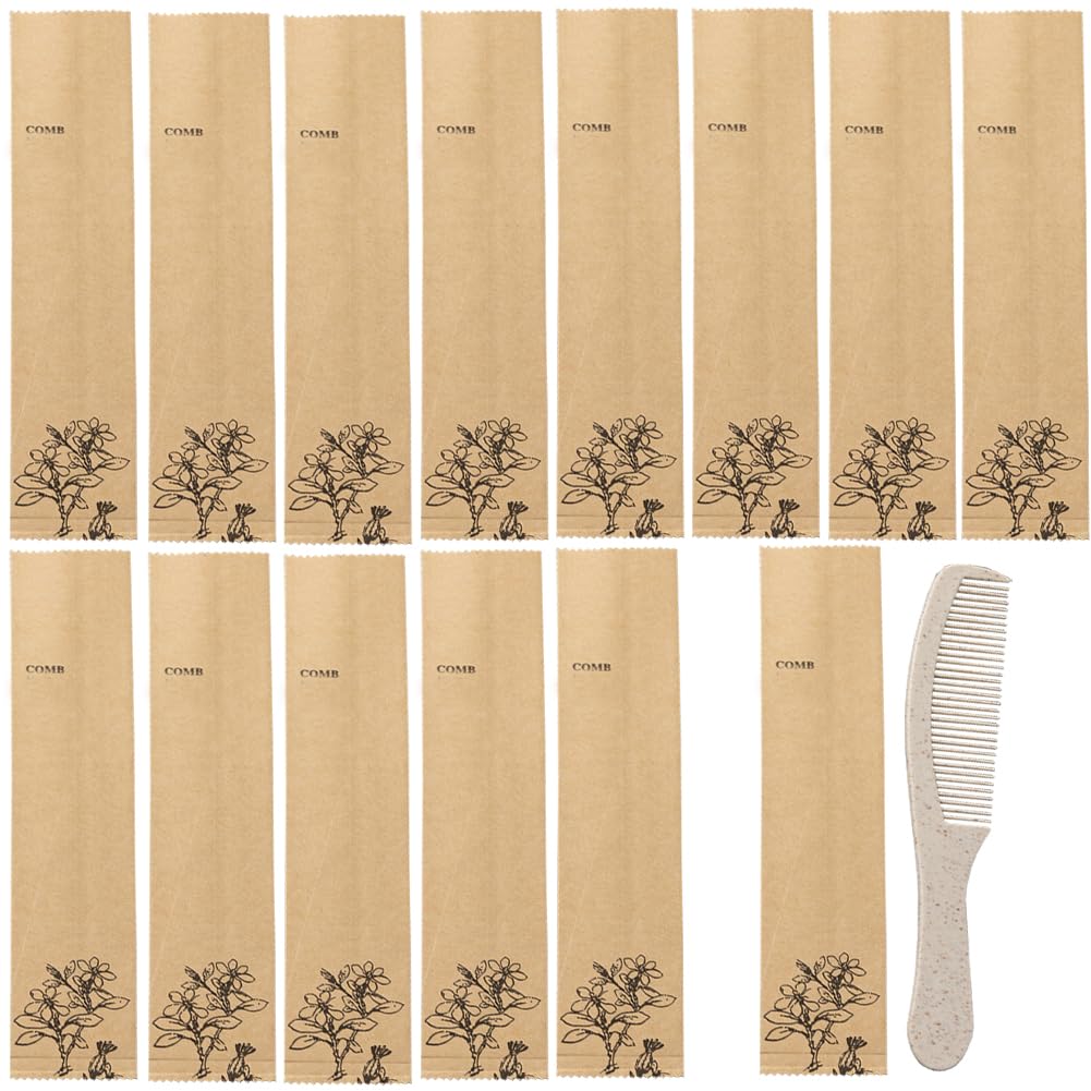 Amazon.com : 20Pcs Individually Wrapped Travel Disposable Comb Kit ...