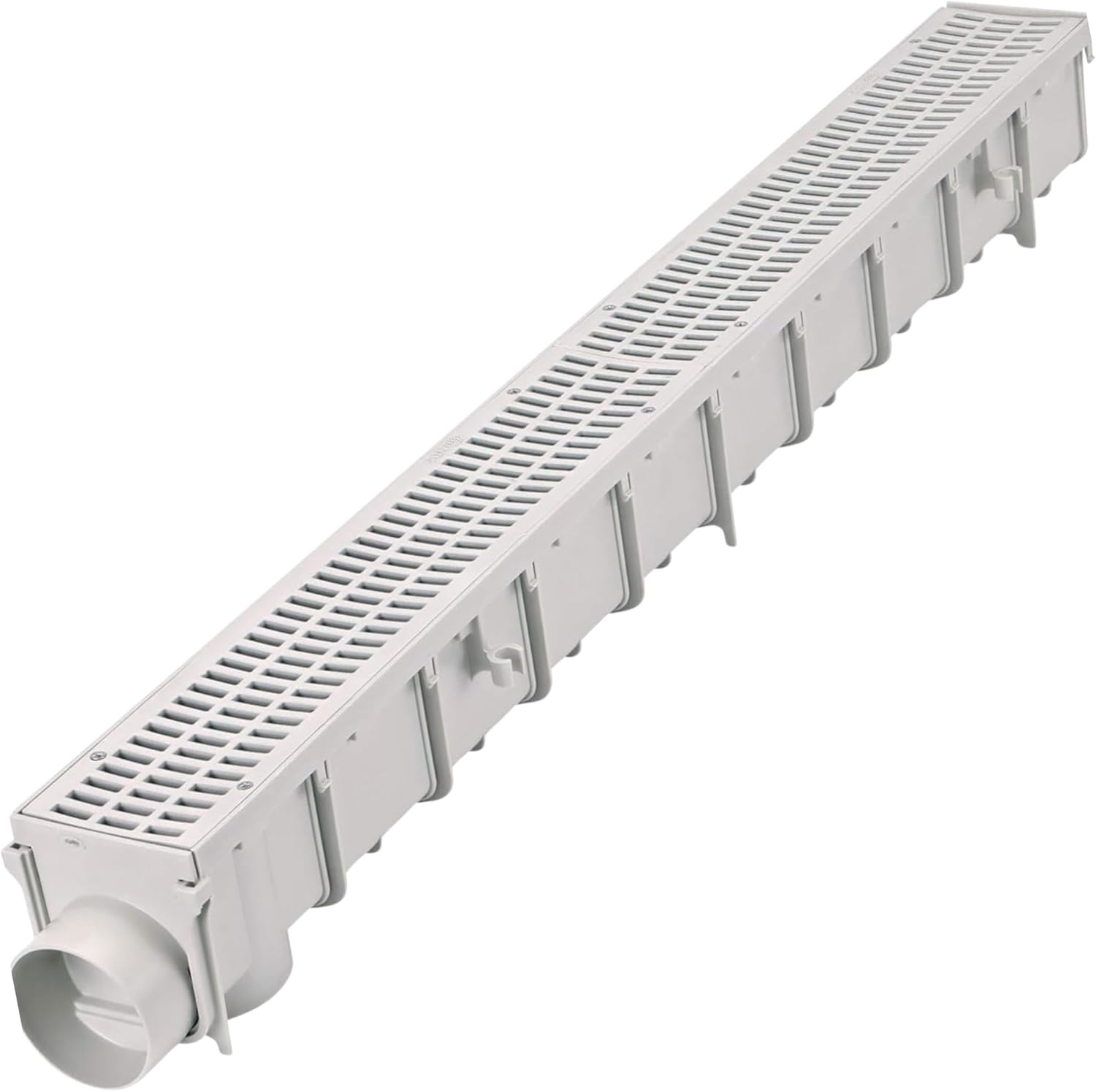 3-Inch Pro Series Channel Drain Kit – Linear French Drain System with ...
