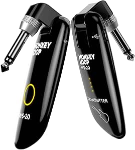MONKEY LOOP WS-20 - Wireless Low Latency Guitar or Bass System ...